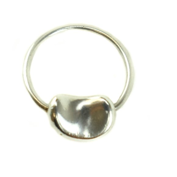 Tiffany & Co. | Jewelry | Tiffany Co Sterling Silver Bean Ring Nm | Poshmark